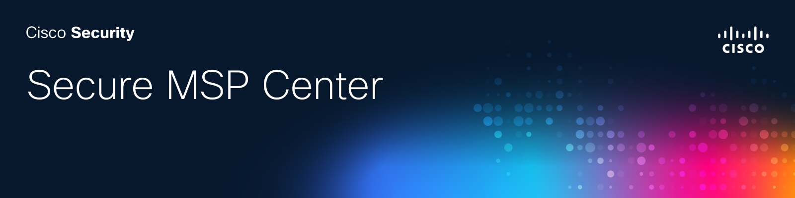 Cisco logo on blue ombre